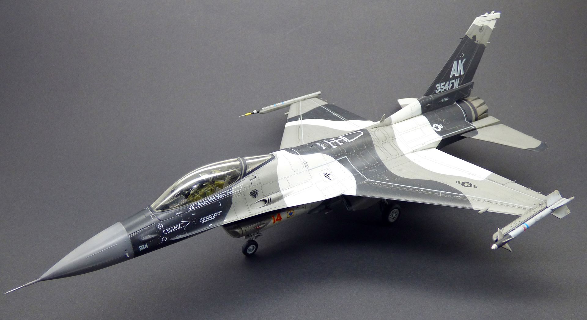 Paul's Tamiya 1/48 F-16C-N Aggressor/Adversary Finished pictures - International Scale Modeller